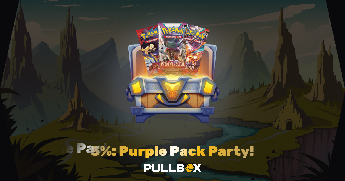 5%: Purple Pack Party! - Pullbox