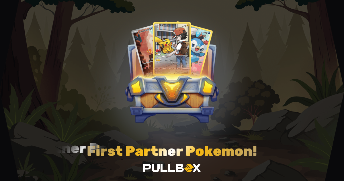 First Partner Pokemon! - Pullbox