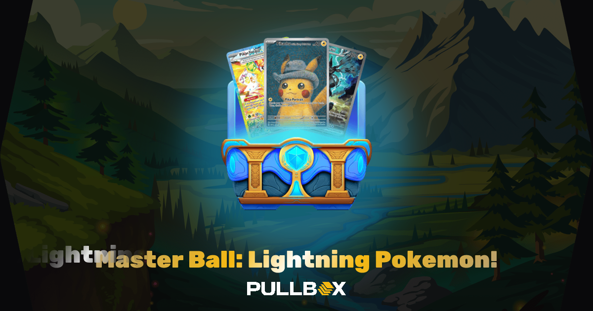 Master Ball: Lightning Pokemon! - Pullbox
