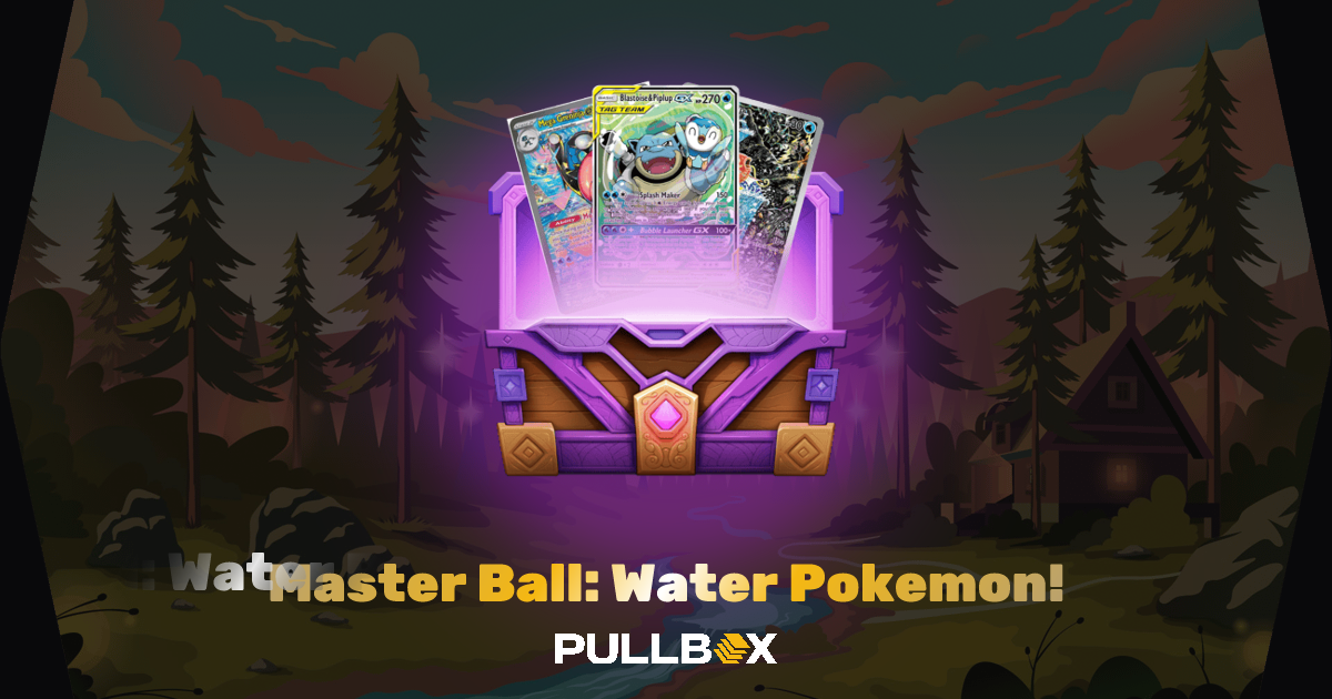 Master Ball: Water Pokemon! - Pullbox