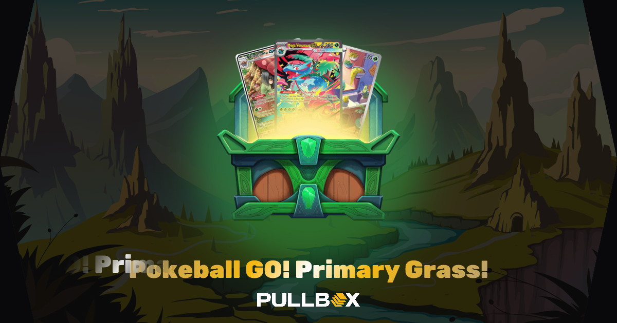 Pokeball GO! Primary Grass! - Pullbox