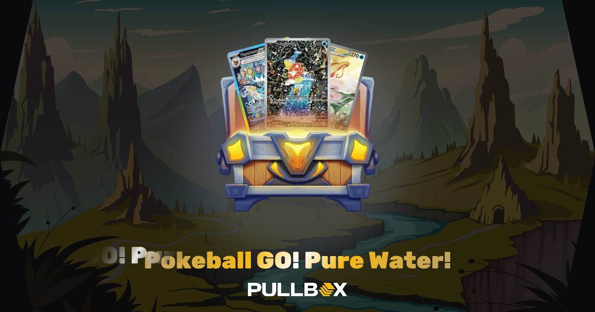 Pokeball GO! Pure Water! - Pullbox