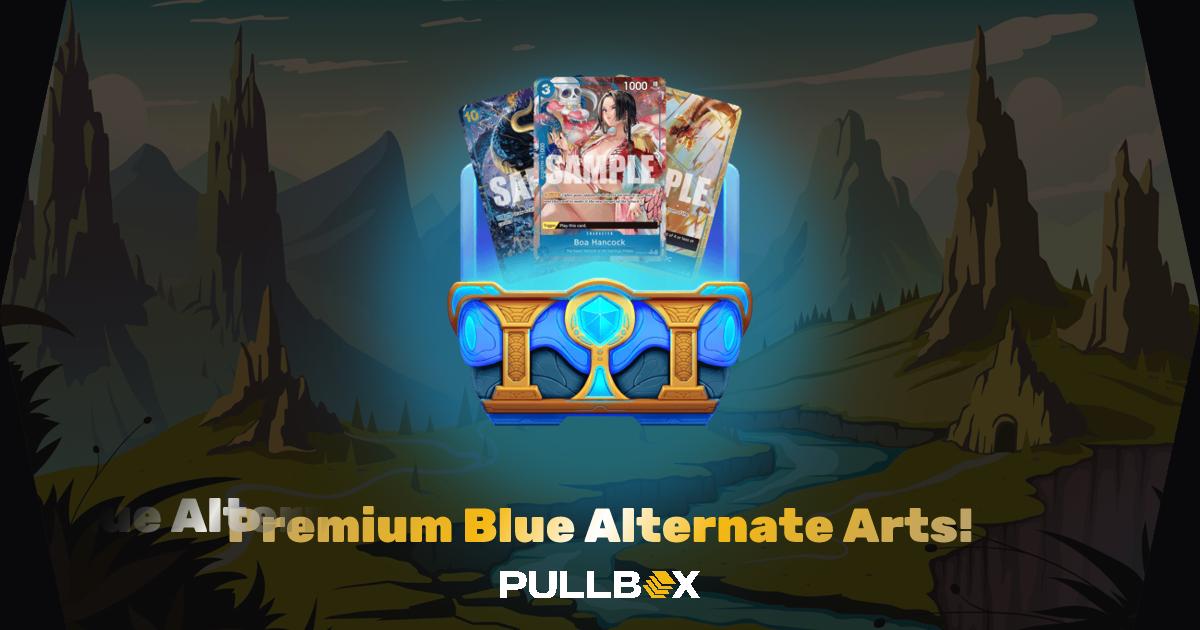 Premium Blue Alternate Arts! - Pullbox