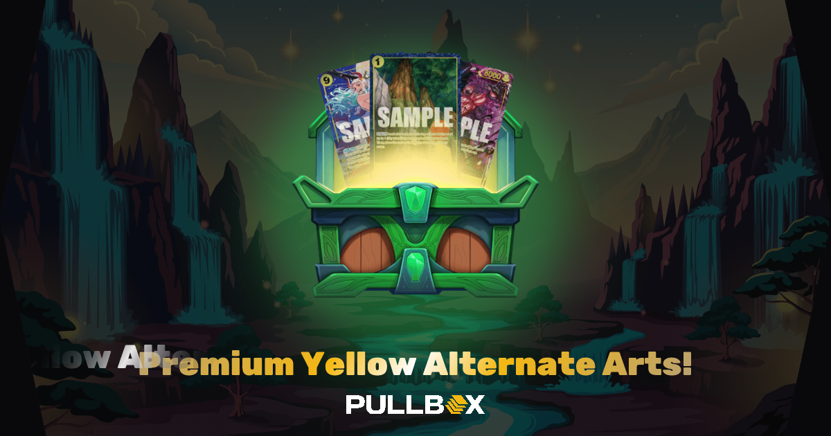 Premium Yellow Alternate Arts! - Pullbox